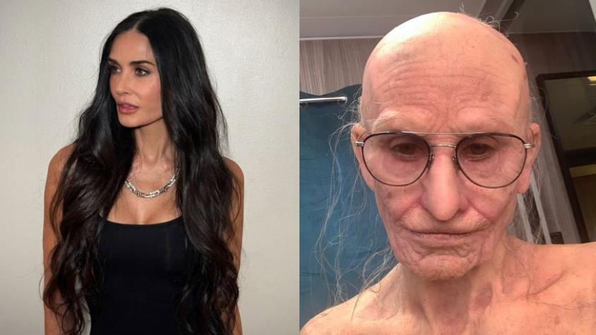 Demi Moore y su transformación para "La Sustancia" | T13